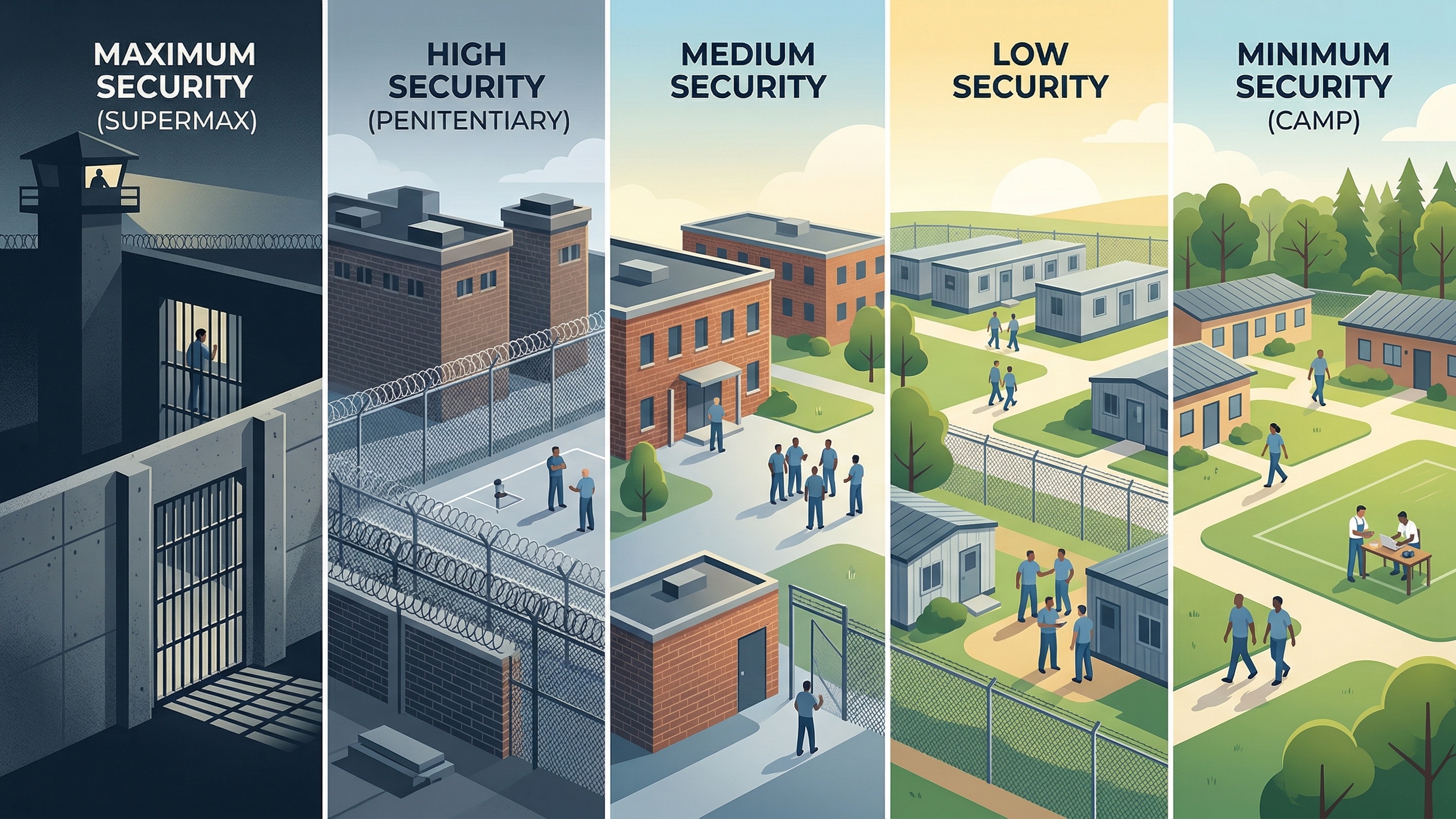 Understanding Federal Prison Security Levels: From Supermax to Camp ...